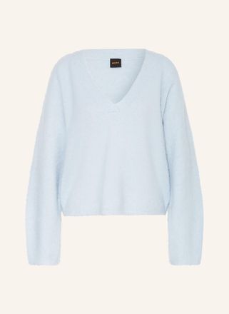HUGO BOSS Pullover Fiti blau