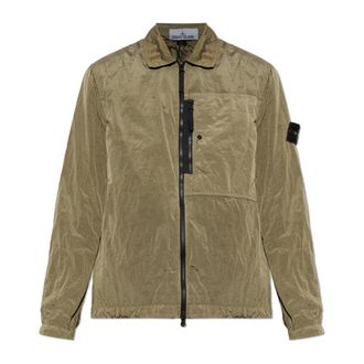 Stone Island Herren, Jacken, Gr&uuml;n, MGr&ouml;&szlig;e