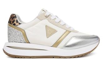 Guess Eagar FLPEAGFAL12 Baskets pour femme, White Leopard Flp2egpel12, 39 EU