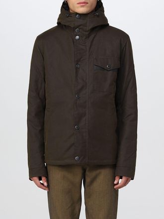 Barbour Gewachste Baumwolljacke mit Kapuze und aufgesetzten Taschen