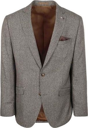 Suitable Blazer Cord - Homme - V&ecirc;tements, marron, 50