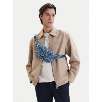 Calvin Klein G&uuml;rteltasche Calvin Klein Emblem Aop Denim Waistbag LV04D3430G Blau