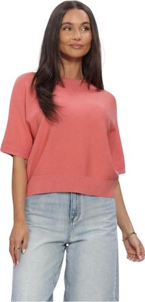 Moss Copenhagen Damen, Strickwaren, Rosa, M/LGr&ouml;&szlig;e