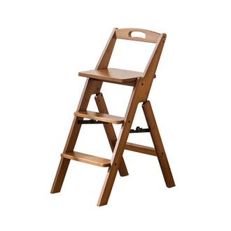 Generic Klappstuhl Camping Leicht Klein Faltbar Multifunktionaler Tritthocker Klappst&uuml;hle Esszimmer Holz Hoher Belastbarkeit f&uuml;r Camping Balkon Garten