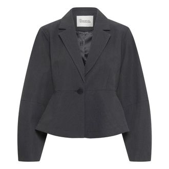 MY ESSENTIAL WARDROBE MWEvie Geformter Blazer - - Jackets - Damen - Grau - M