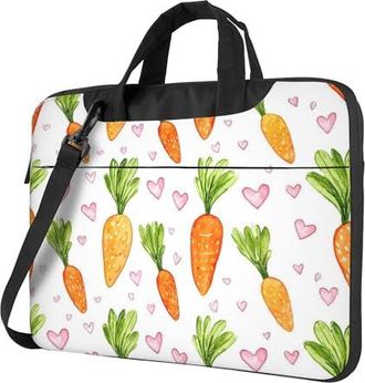 Generic Carrot Sac pour ordinateur portable de 15,6, housse de protection antichoc avec bandouli&egrave;re pour ordinateur portable de 15,6, pour homme et femme, mul