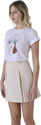 Kocca Femme, Tops, Blanc, Taille: 42 FR T-shirt disegno