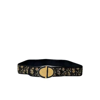 Dior Pre-owned Oblique Monogram G&uuml;rtel - - Pre-owned - Damen - Mehrfarbig - ONE SIZE