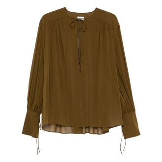 Andamane Blouse Yulia - Femme - Blouses et Chemises - Brun - Taille: 38 FR