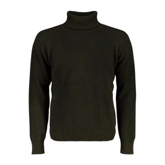 Autore Pull &agrave; col roul&eacute; en maille Gregory - Homme - Pulls - Vert - Taille: L