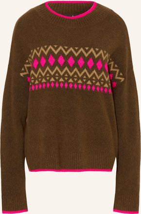 Grace Grace Pullover braun