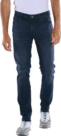 Engbers Herren Herren Super-Stretch-Jeans Regular, Saphirblau, 37205, Saphirblau in Größe 32/34