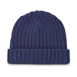 Warm-Me Homme, Accessoires, Bleu, Taille: ONE Size Bonnet en Cachemire