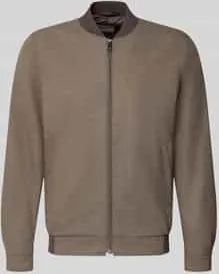 Roy Robson Regular Fit Bomberjacke aus elastischem Viskose-Mix