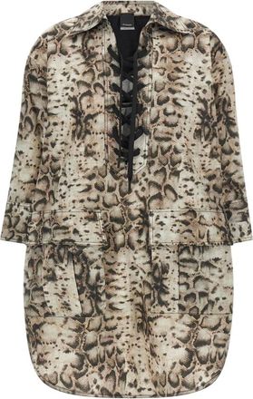 Pinko Pinko, Femme, Robes, Multicolore, Taille: 40 FR Mini Agra Dress
