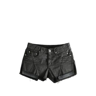 Rick Owens Lana Cut Offs - - Shorts - Damen - Schwarzk - W27