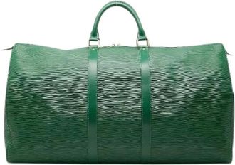 Louis Vuitton unisex, Pre-owned, Vert, Taille: ONE Size Pre-owned Epi Boston Bag