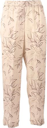 PESERICO Femme, Pantalons, Beige, Taille: 40 FR Wide Pantalons