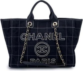 Chanel Damen, Pre-Owned, Schwarzk, ONE SIZEGröße