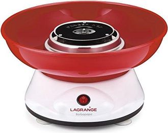 Lagrange 379003 Barbapapa Machine à Barbe à Papa Rouge/Blanc 400 W