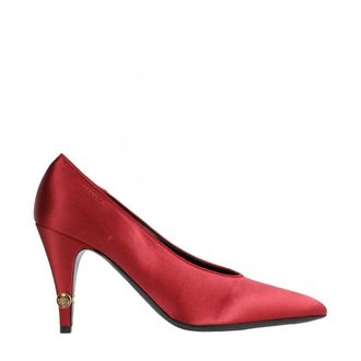 Versace Femme, Chaussures, Rouge, Taille: 39 EU Gianni Satin Pump