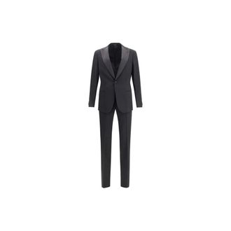 Giorgio Armani Homme, Costumes, Noir, Taille: S Costume crois&eacute;