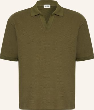 Drykorn Drykorn Piqu&eacute;-Poloshirt Acayo Relaxed Fit gruen