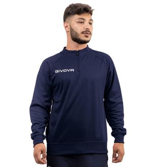 Givova Maglia Polarfleece Tecnica (Half Zip) 500 BLU Tg. L