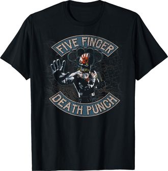 Five Finger Death Punch 5FDP Skully World T-Shirt
