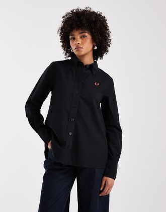 Fred Perry Chemise - Noir