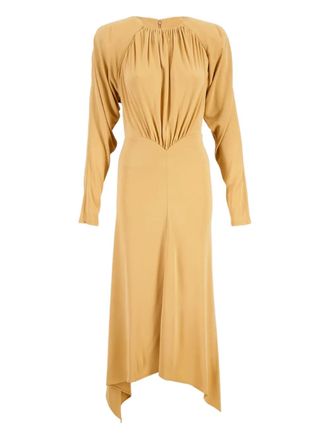 Stella McCartney robe &agrave; manches longues - Jaune