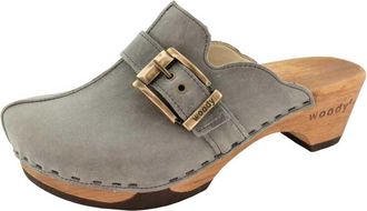 Woody Damen Florentina Clog, Jeans, Größe 38