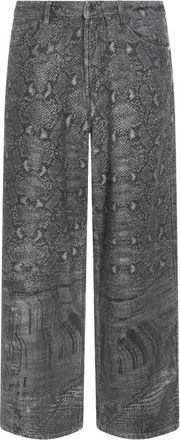 Daily Paper Clothing Denim Snake Jeans