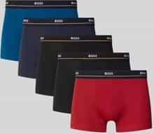 HUGO BOSS Pant & Trunk aus Baumwoll-Mix im 5er-Pack Modell Essential