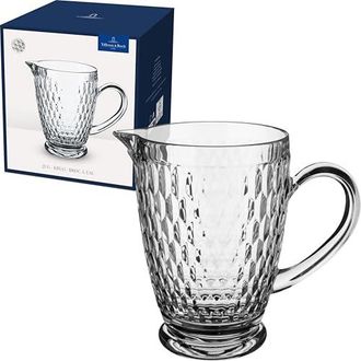 Villeroy & Boch Boston Glaskrug 1 Liter Klar, Sp&uuml;lmaschinenfest, Glas Karaffe, Wasserkrug, Kanne, Wasserkaraffe Glas, Kristallglas