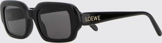 Loewe Rechteckige Cat-Eye-Sonnenbrille Slim von aus schwarzem Acetat