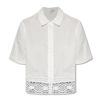 Frame Denim Das Heirloom Hemd - - Blouses & Shirts - Damen - Wei&szlig; - M