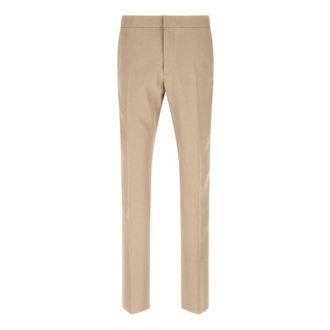 Ermenegildo Zegna Homme, Pantalons, Beige, Taille: XL Pantalon Oasi Lino