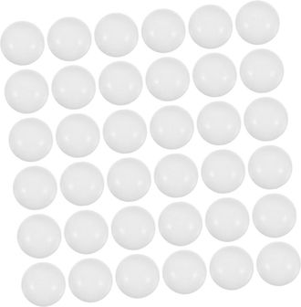 Pretyzoom 100 Stück Leuchtende Tischtennisbälle Kunststoff Pong Bälle Glow in The Dark für Abendspiele und Partys Hohe Elastizität Schnelles Rebound Geeignet fü
