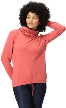 Regatta Damen Womens Adarae Roll Neck Jumper Fleece, Mineral Red, 38