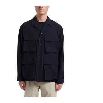 Norse Projects Reiseleichtes Hemd Dunkelblau - - Jackets - Herren - Blau - S