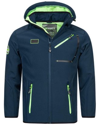 Geographical Norway Softshelljacke Herren &Uuml;bergangsjacke Softshell Jacke Windbreaker Herbst Winter Regen