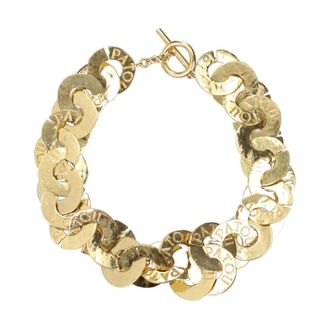 Patou Monogram Kettenarmband - - Accessories - Damen - Gelb - ONE SIZE
