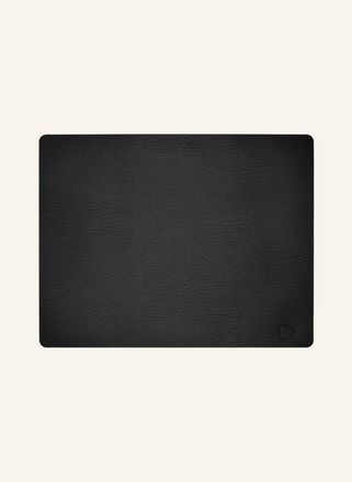 Lind DNA Linddna Tischset Square L Aus Leder schwarz