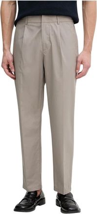 Emporio Armani Pantalon Chino en Coton - Homme - Pantalons - Brun - Taille: XL