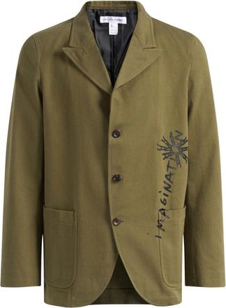 Comme Des Gar&ccedil;ons Homme, Vestes, Vert, Taille: M Veste Tiss&eacute;e