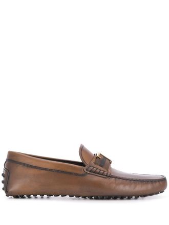 Tod's Loafer mit T-Schild - Braun