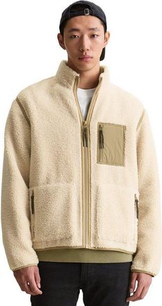 Marc O'Polo Denim Fleecejacke Teddyjacke regular fit, mit Nylon-Brusttasche