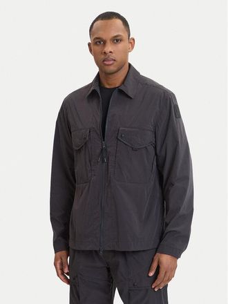 Parajumpers Hemdjacke Elgin 26SMPMOSTU02 Grau Regular Fit