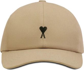 Ami Black Ami De Coeur Embroidery Cap